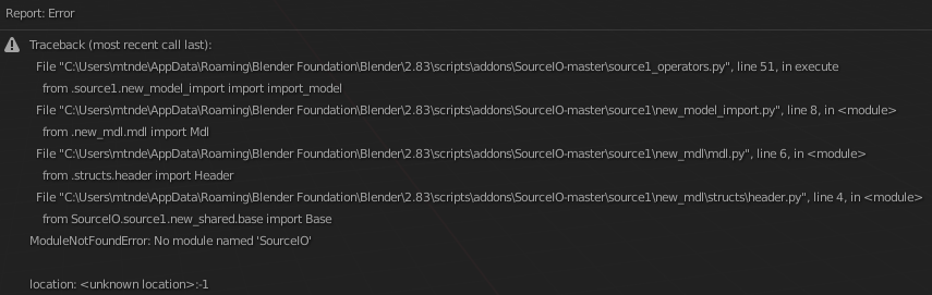 new mdl importer isn't working · Issue #37 · REDxEYE/SourceIO · GitHub