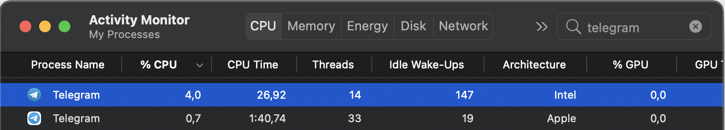 Apple M1 (arm) support · Issue #9952 · telegramdesktop/tdesktop · GitHub
