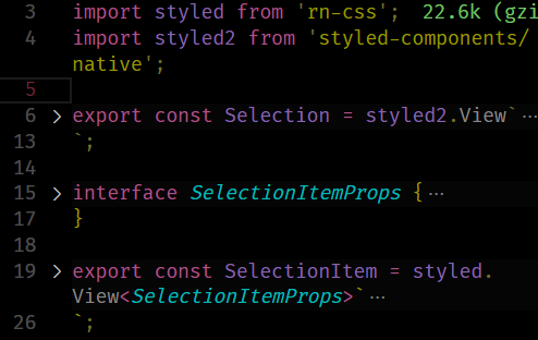 Some function components don't accept `style` props · Issue #42 · Sharcoux/rn-css · GitHub