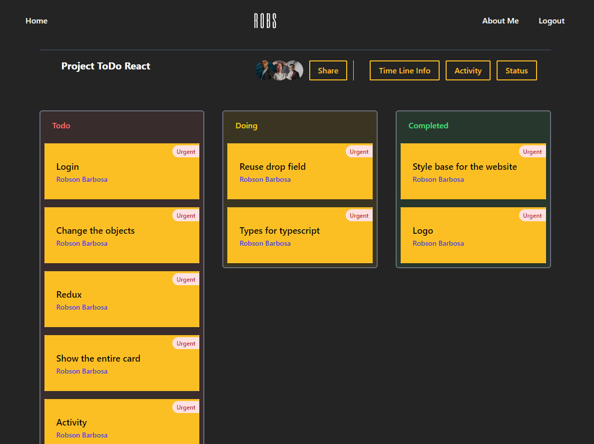 GitHub - Robx86/Project-Management-React-Redux