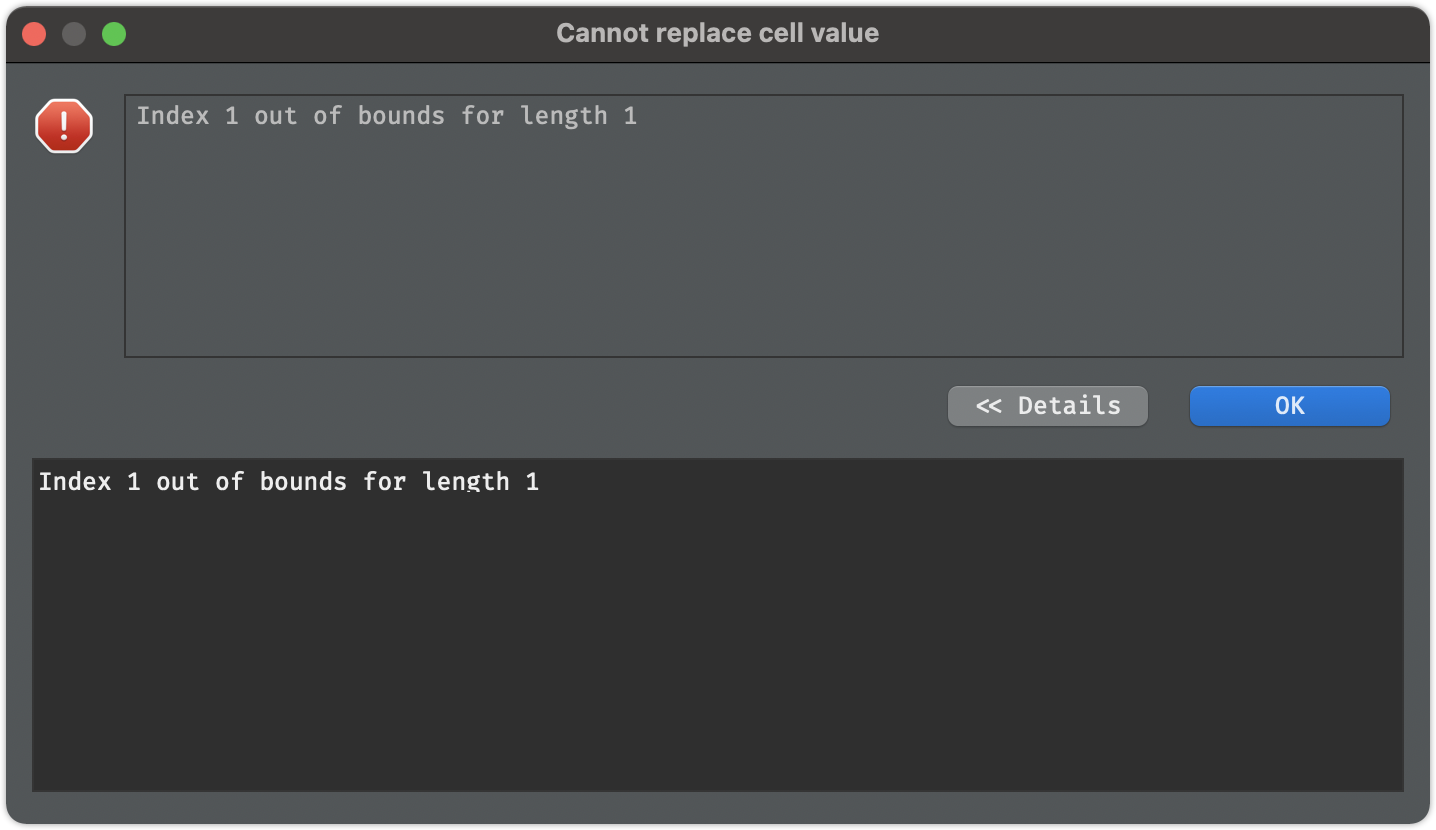 An exception occurred in Advanced Paste · Issue #11113 · dbeaver/dbeaver · GitHub