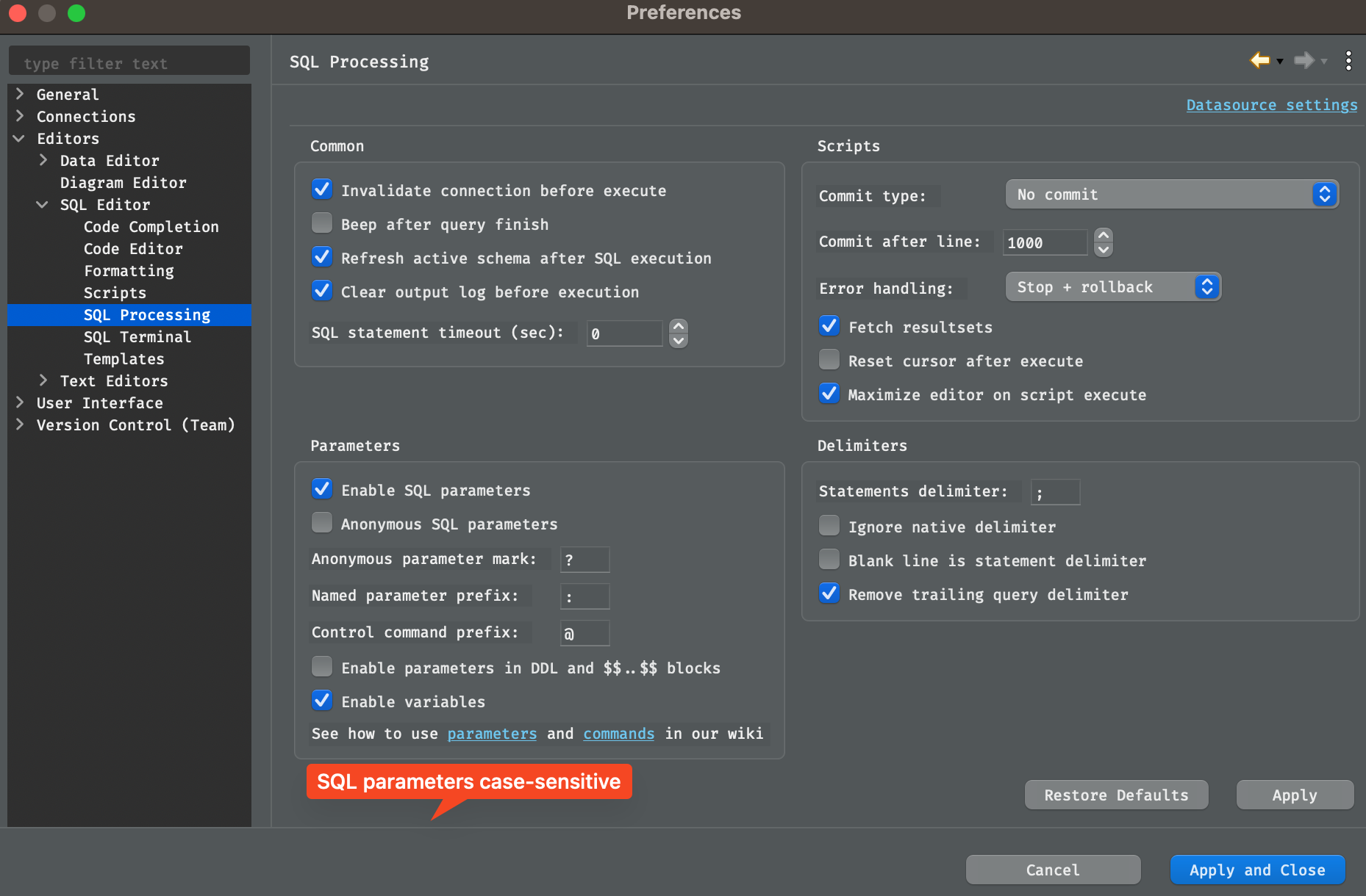 Bind Parameter(s) dialog · Issue #18776 · dbeaver/dbeaver · GitHub