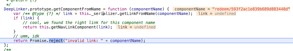 Deeplinker Breaks On Refresh When Param Is Added Browser · Issue 12765 · Ionic Teamionic