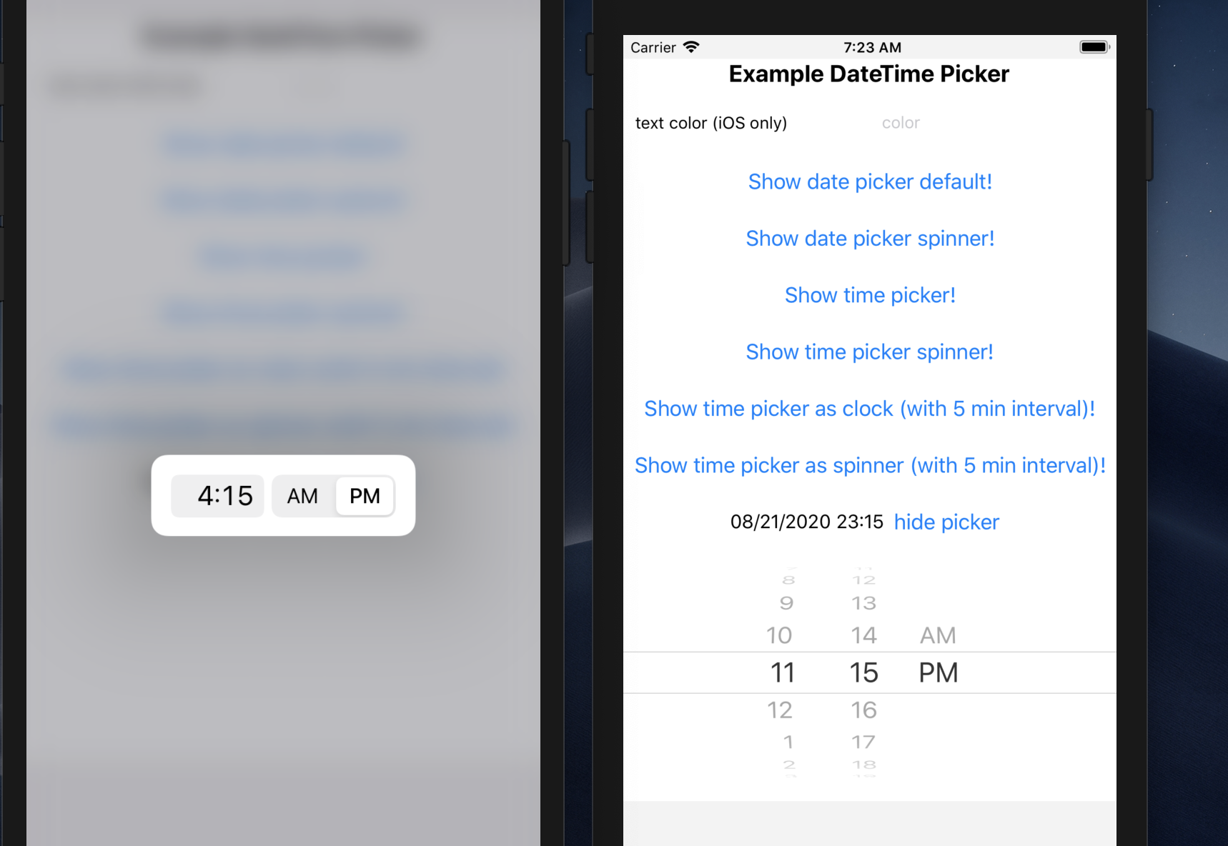 Compiling against the iOS 14 SDK changes the look of the native APIs ...