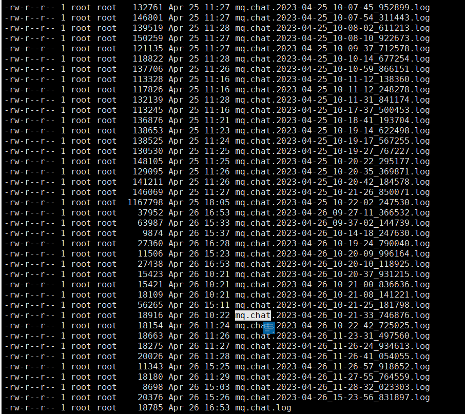 Multi Thread When Rotating Logger，the Log Has Been Splied To Each Log File According To Thread 