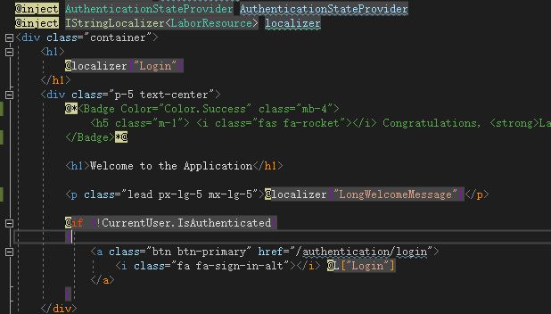 在abp的blazor项目中引用组件后本地化冲突 · Issue #97 · dotnetcore/BootstrapBlazor · GitHub