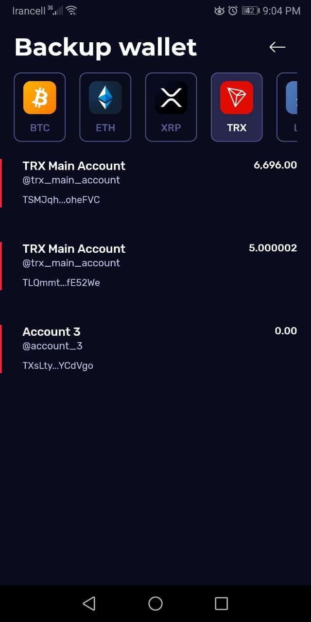 Private key not showing up · Issue #2 · klever-io/tronwallet-releases · GitHub