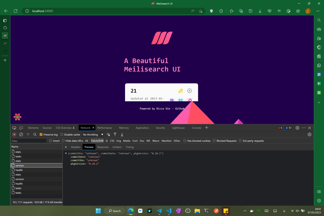 automatically returns to homepage · Issue #6 · riccox/meilisearch-ui · GitHub
