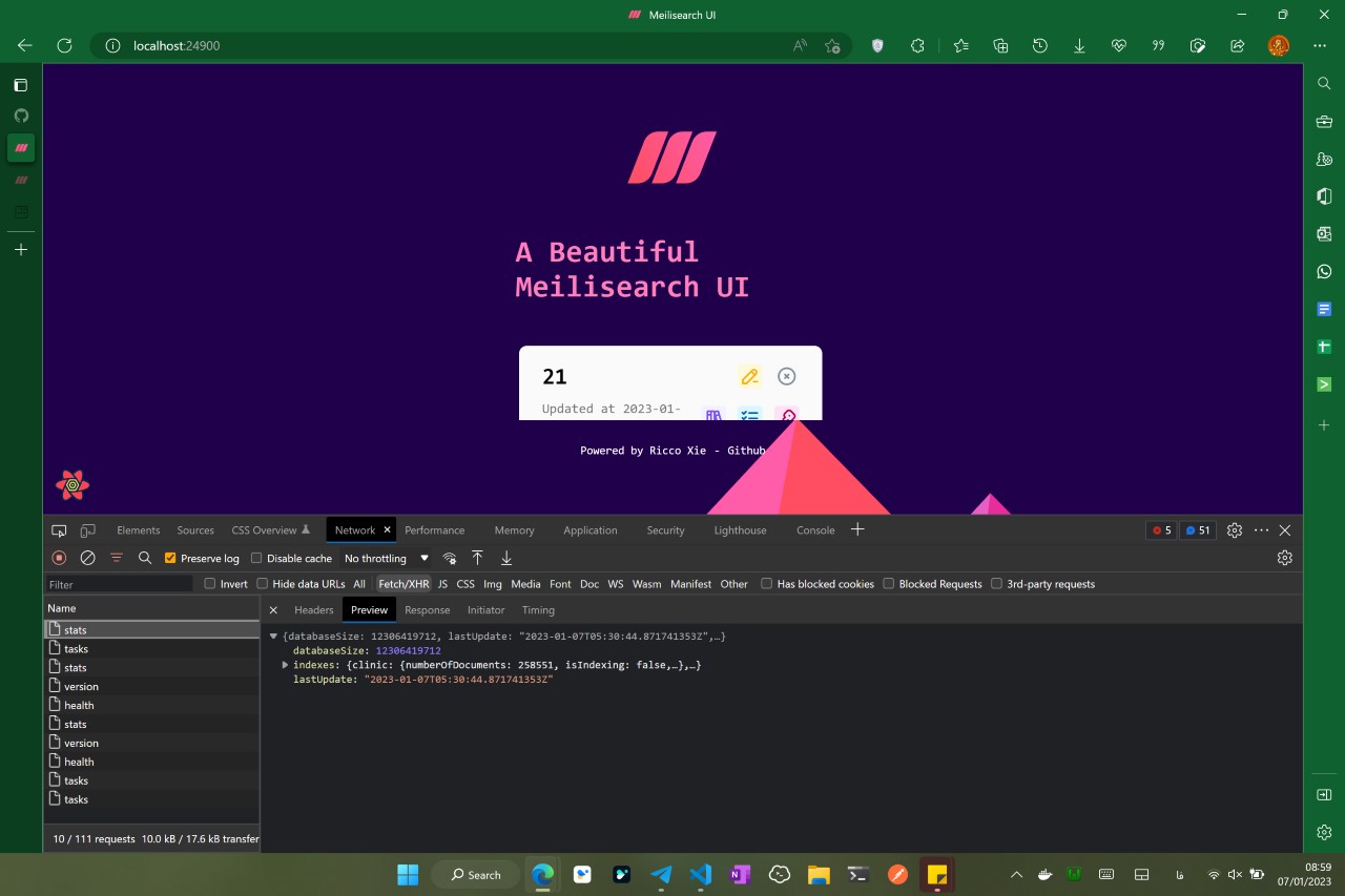 automatically returns to homepage · Issue #6 · riccox/meilisearch-ui · GitHub