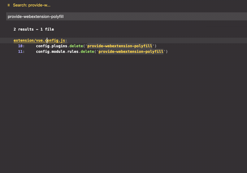 SearchEditor Go To Definition Command Opens Peek Definition 