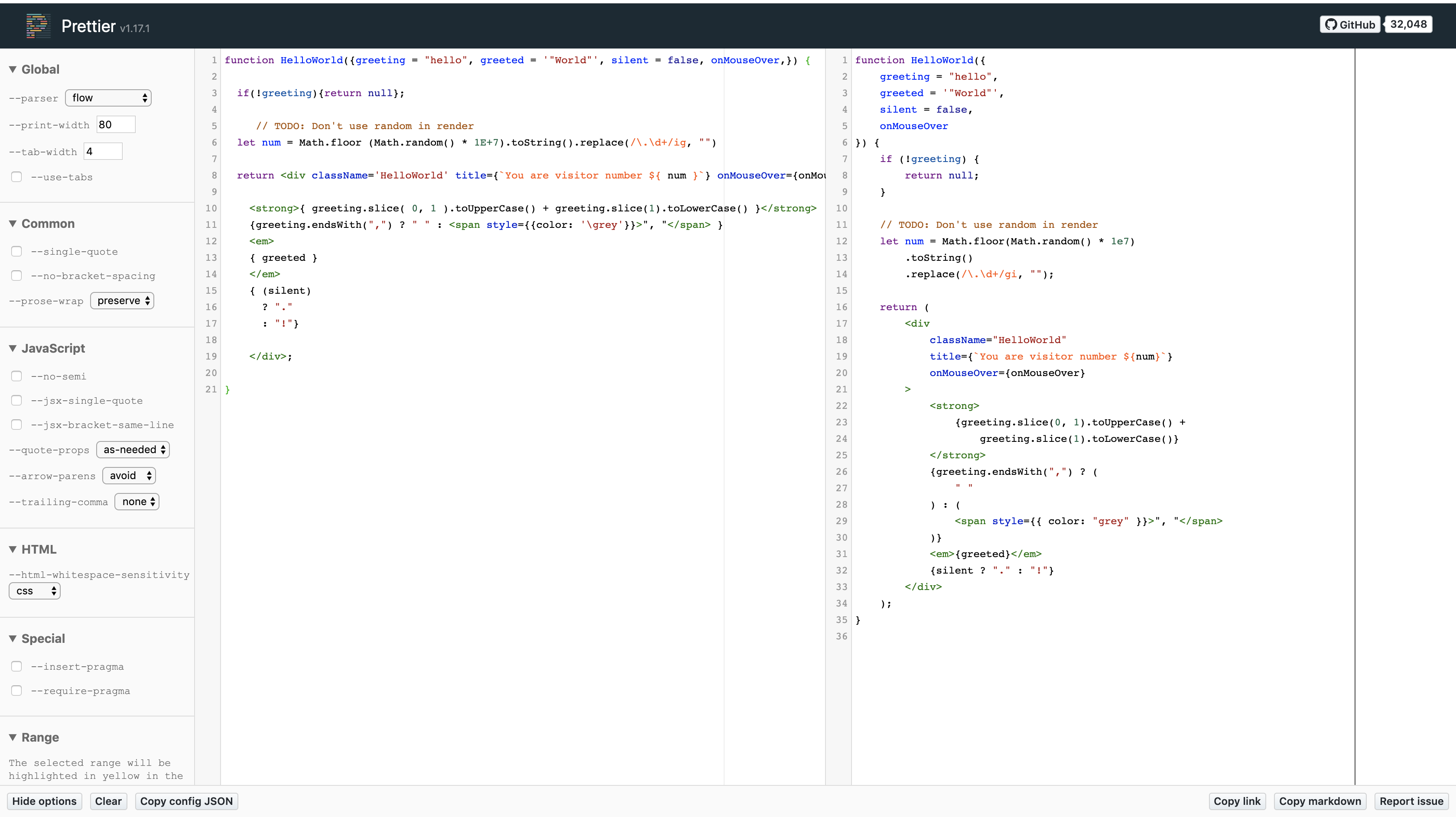 记录eslint的一个报错：[eslint] Replace `↹` with `··` (prettier/prettier) · Issue #11 · can-you-explain ...