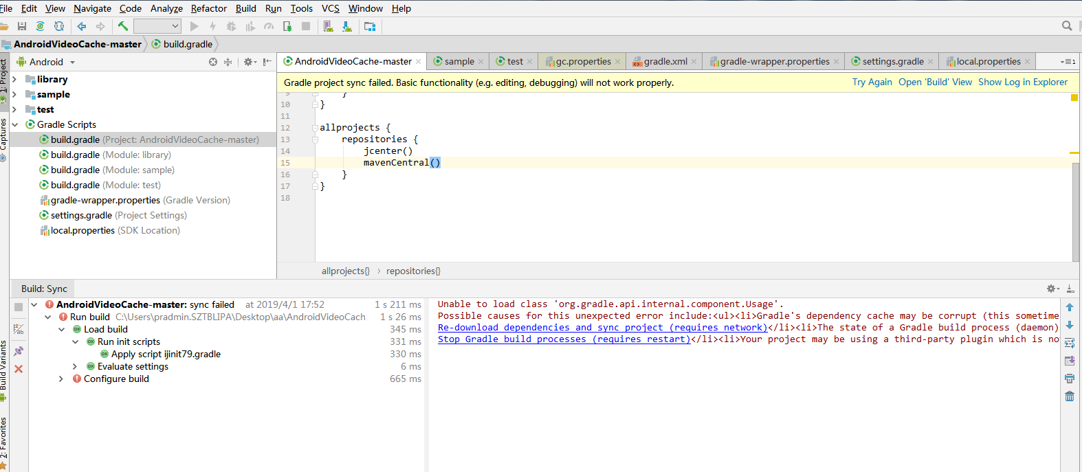Compilation Failed After Downloading The Project · Issue 244