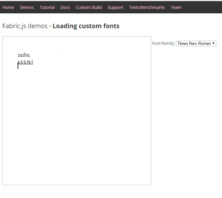 Itext Cursor Misaligned On An Empty Itext Object Or On The Next Line · Issue 4826 · Fabricjs