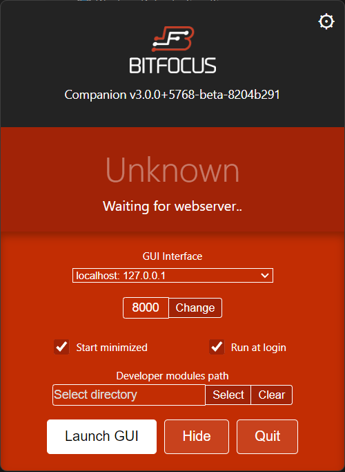 Bug V3 Stuck On Unknown Waiting For Webserver For Very Long Same After Revo And Clean Install 