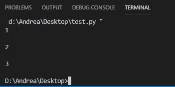 Empty line not rendered in debug console (Python) · Issue #4821 · microsoft/vscode-python · GitHub