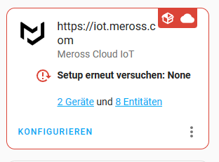 Setup failed · Issue #413 · albertogeniola/meross-homeassistant · GitHub
