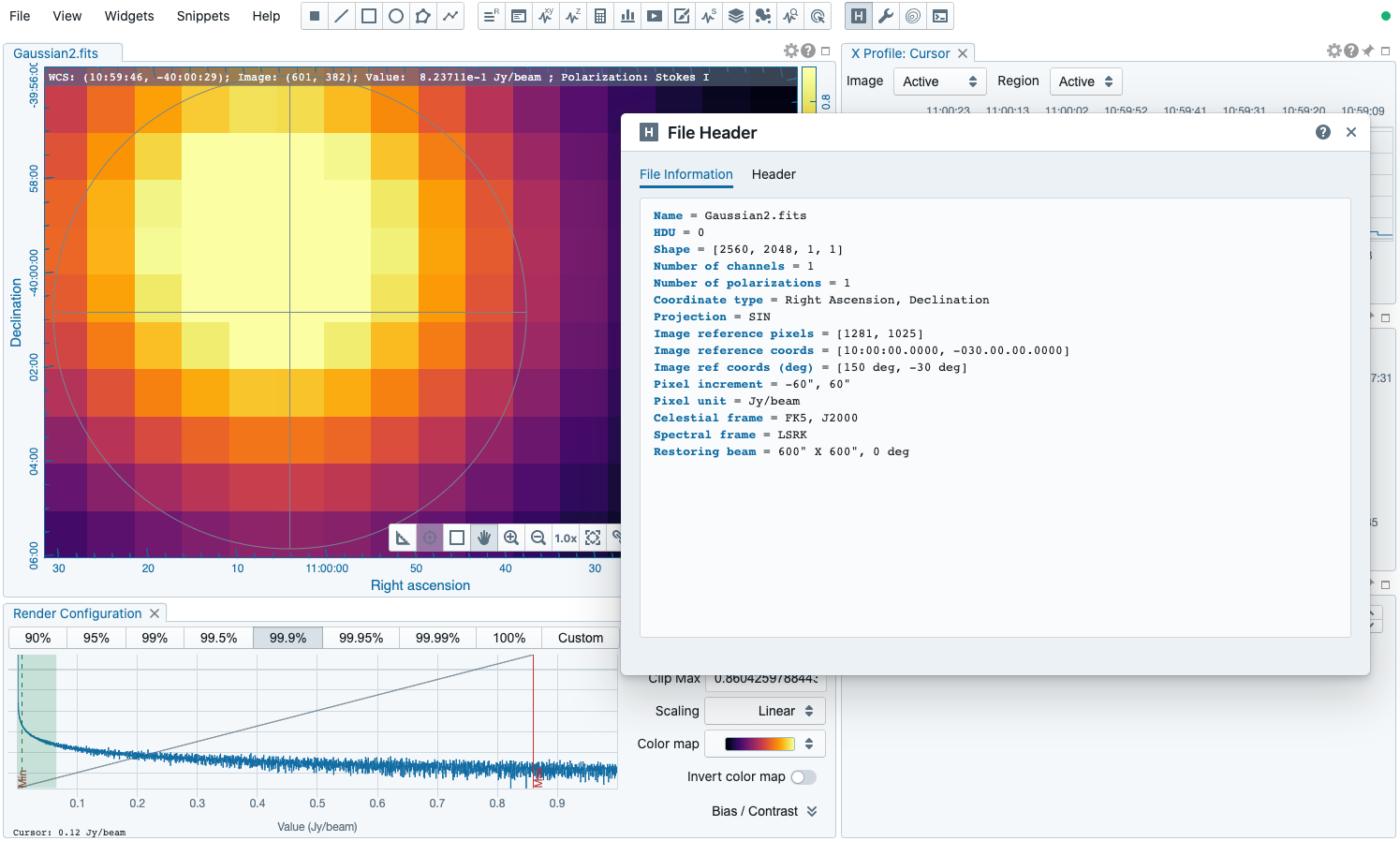 showing more precision digits for world and image coordinates in the ...