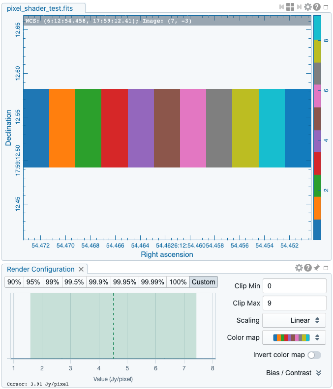horizontal colorbar and vertical colorbar are rendered inconsistently · Issue #1717 · CARTAvis ...
