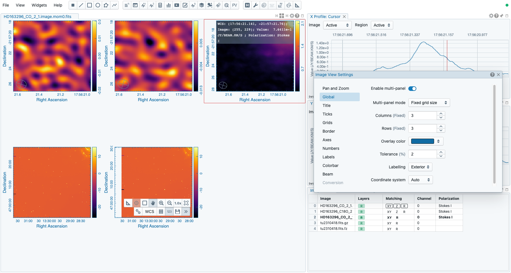 image positioning with fixed grid size · Issue #2135 · CARTAvis/carta-frontend · GitHub