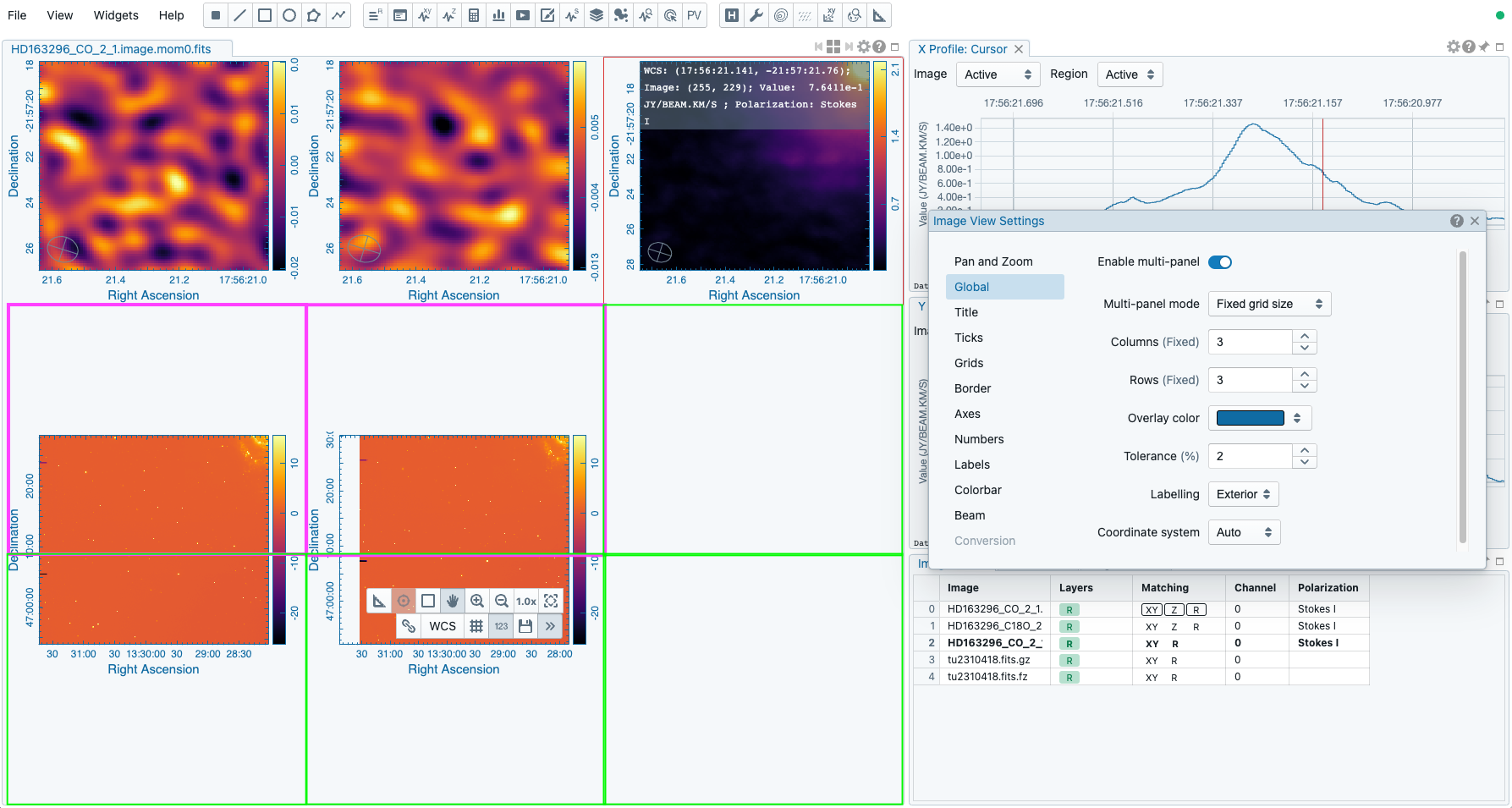 image positioning with fixed grid size · Issue #2135 · CARTAvis/carta-frontend · GitHub