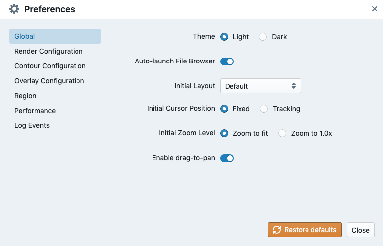 enhancement of "reset" in preference dialogue · Issue #669 · CARTAvis ...