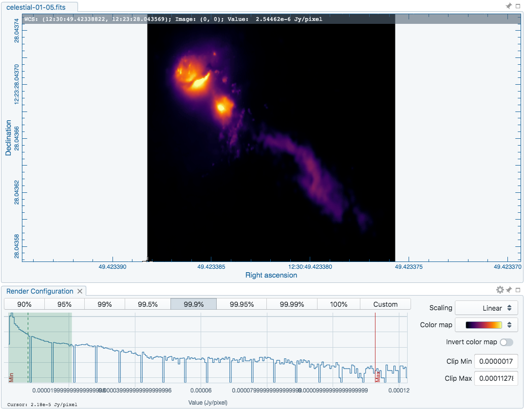 peculiar histogram distribution · Issue #423 · CARTAvis/carta-backend · GitHub