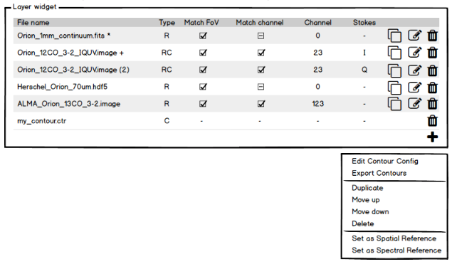adding a new "layer widget" to support image overlay capability · Issue #682 · CARTAvis/carta ...