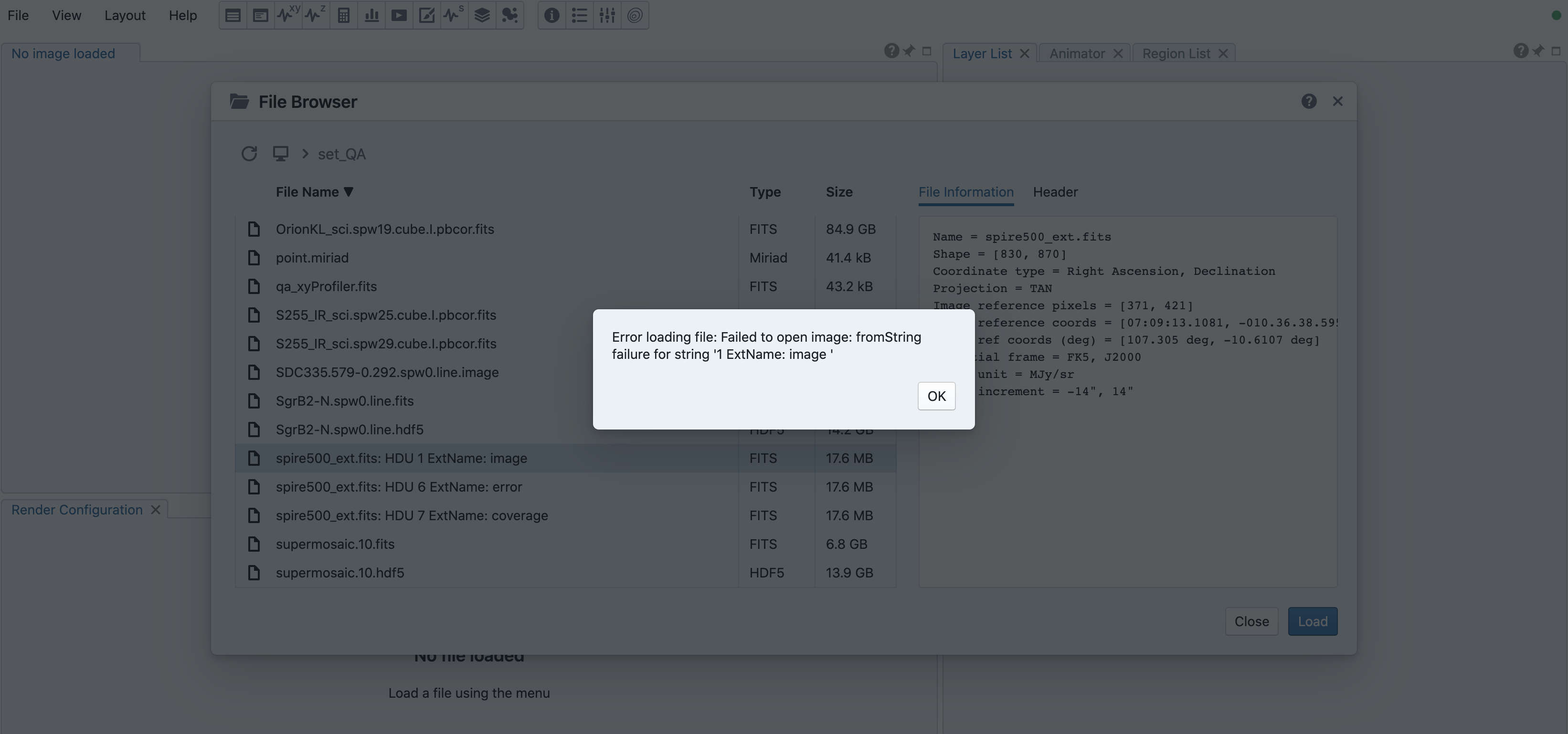 regression: unable to load image · Issue #524 · CARTAvis/carta-backend ...