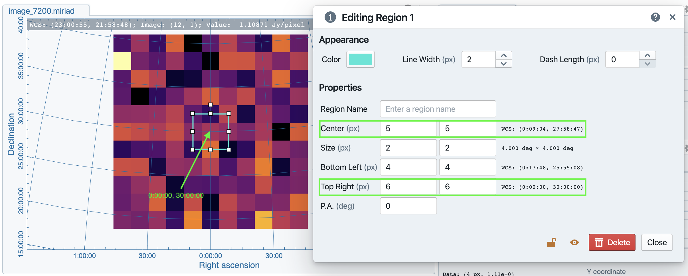 region dialogue: position offset in world coordinate · Issue #946 · CARTAvis/carta-frontend · GitHub