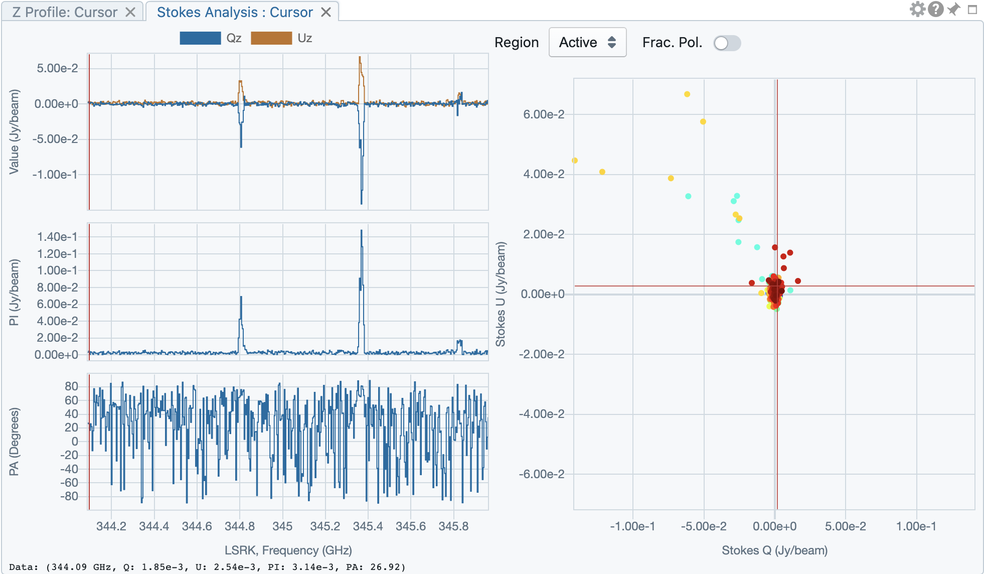 allowing a custom range for rendering the scatter plot in the Stokes widget · Issue #990 ...