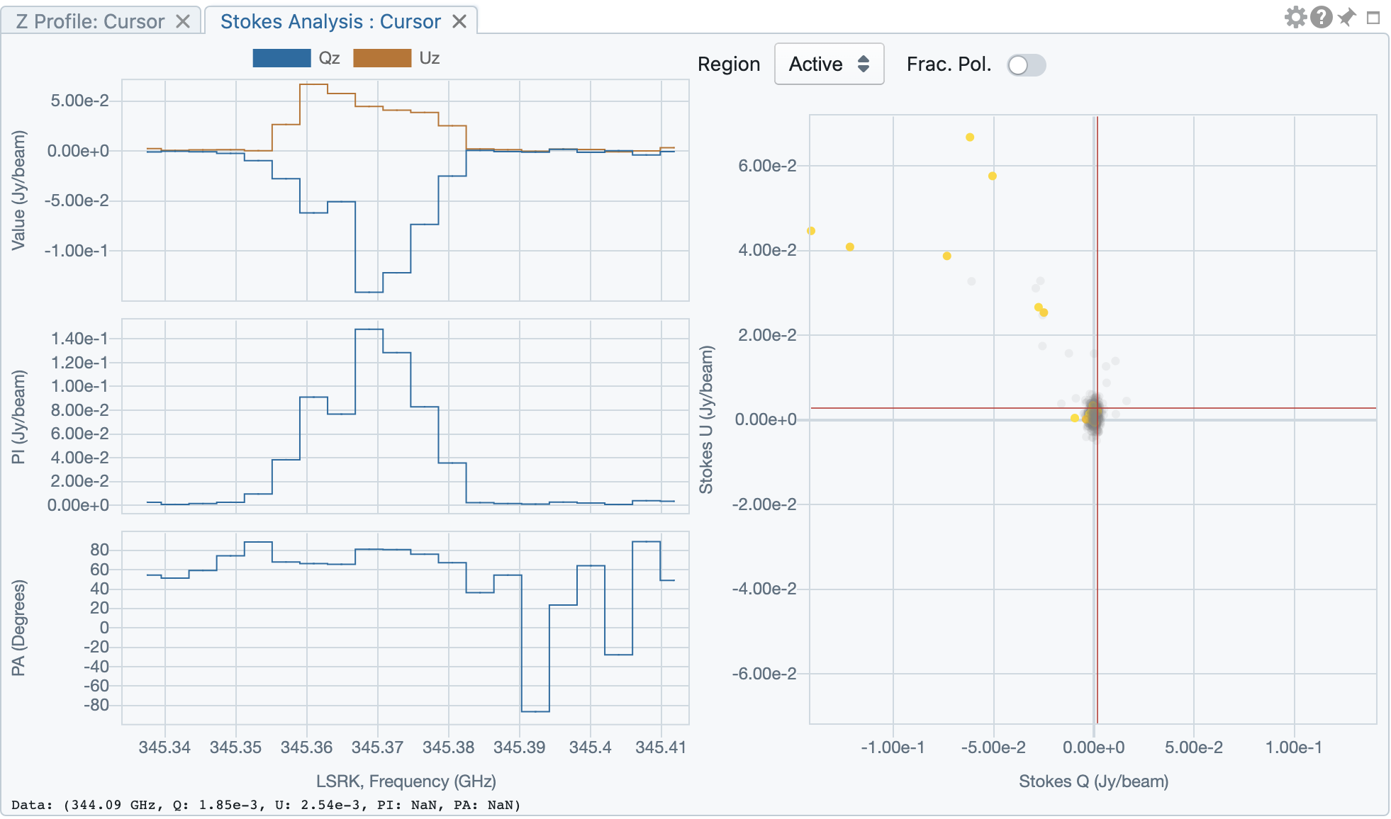 allowing a custom range for rendering the scatter plot in the Stokes widget · Issue #990 ...