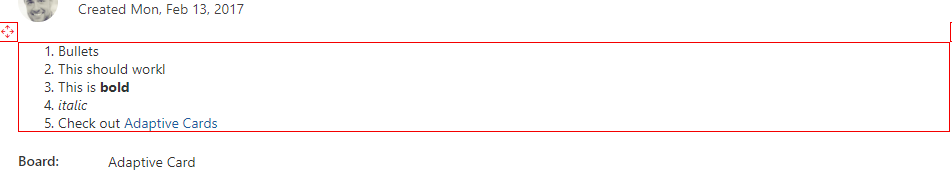 Markdown bullet and numbered lists not being rendered in web visualizer · Issue #909 · microsoft ...