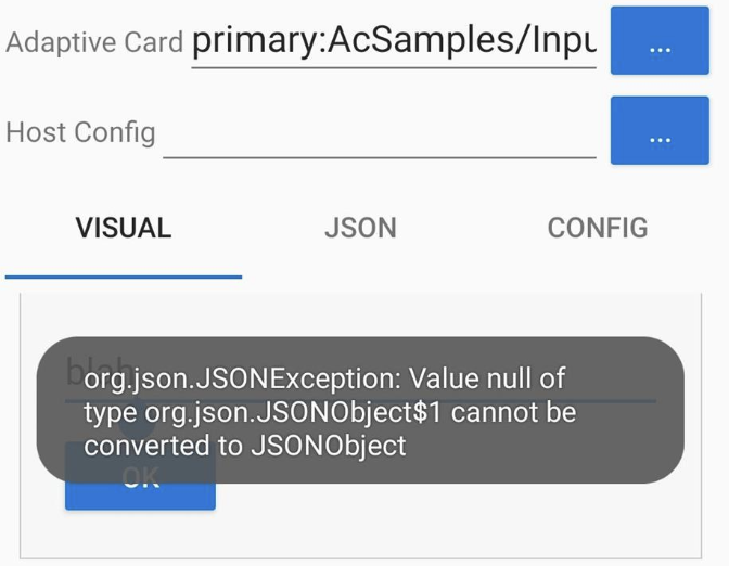 [Android] Error in the Submit action flow in Input.Text.Multiline ...