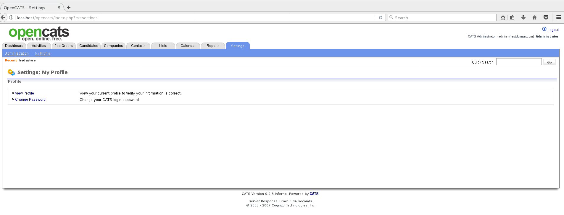 Mass Candidate Import · Issue #319 · opencats/OpenCATS · GitHub