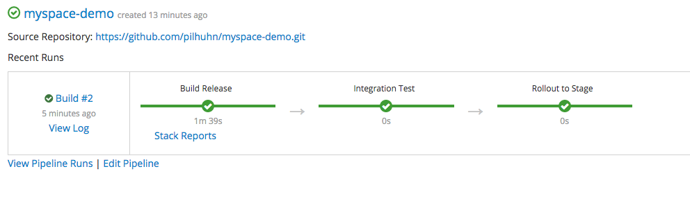 Short pipeline does not show link to staging · Issue #585 · openshiftio/openshift.io · GitHub