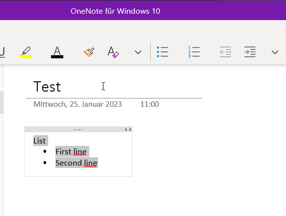 Error when pasting list from Microsoft OneNote · Issue #4579 · froala/wysiwyg-editor · GitHub