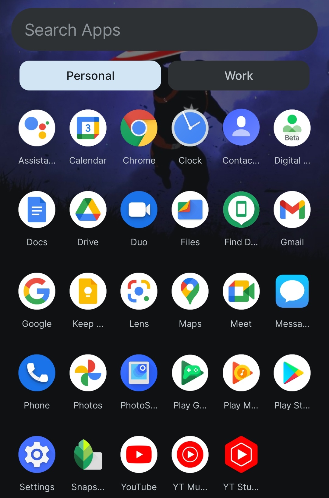 Enable Icon For Android