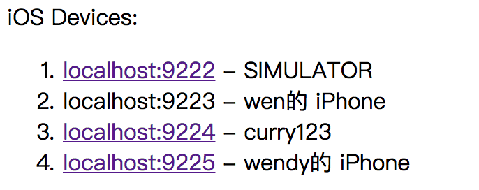 Cannot Recognize Multi Ios Simulators When I Run Two Simulator