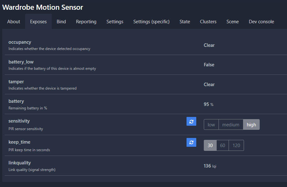 ZTU ZP001 Motion Sensor · Issue #16113 · Koenkk/zigbee2mqtt · GitHub