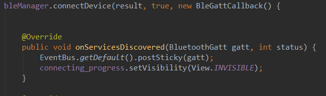 请问我连接成功后，blueToothGatt.getServices()的返回值为什么为空啊 · Issue #115 · Jasonchenlijian/FastBle · GitHub