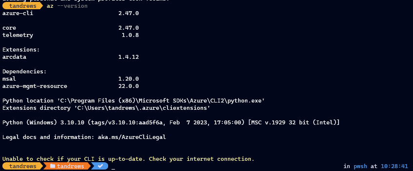 ADS does not detect Azure CLI when it is installed · Issue #22625 · microsoft/azuredatastudio ...