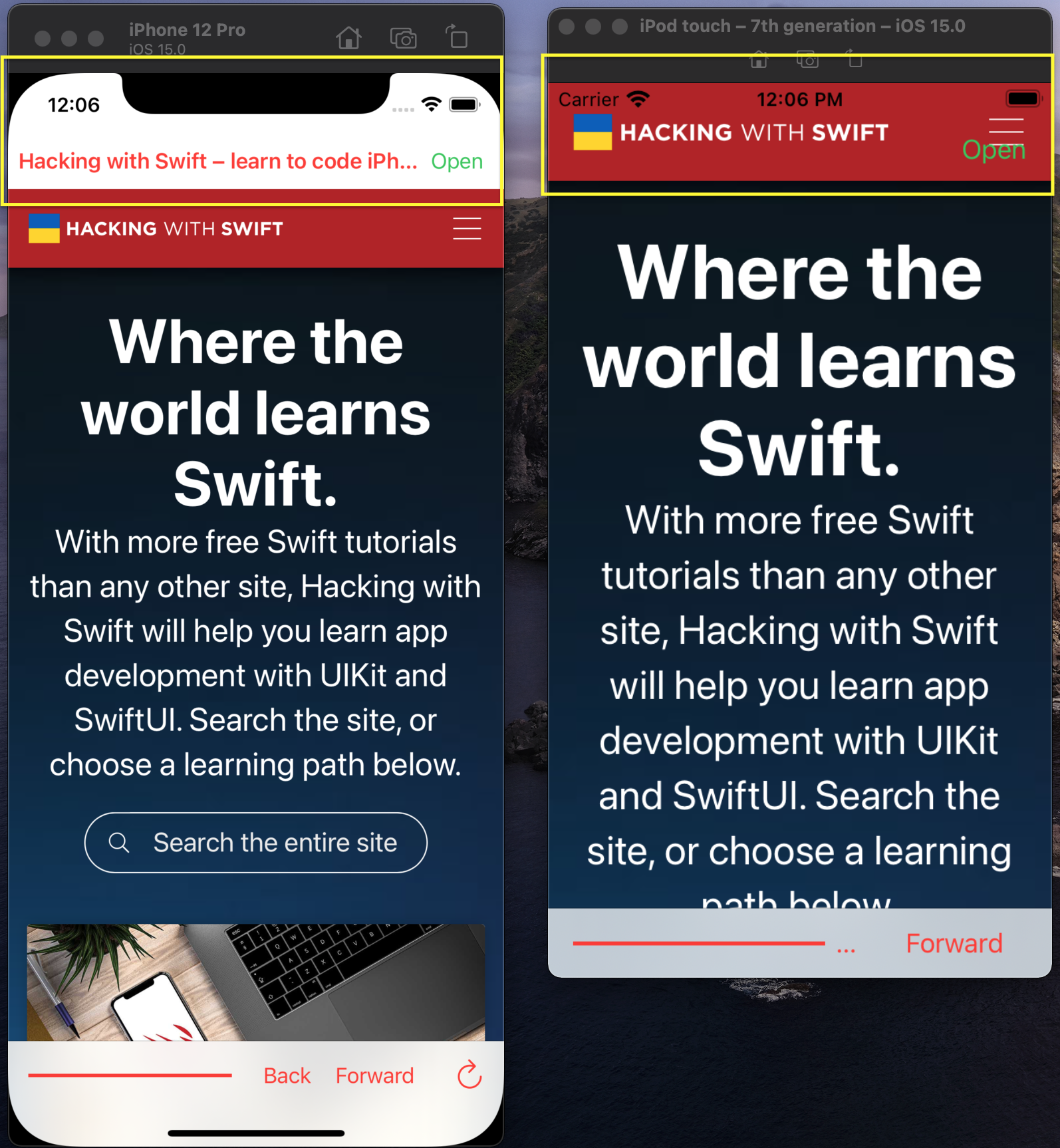 Solved 100 Dayuikitday 26 Part 4 Challenge 1 And2 Included Wkwebview Issuequestion Swift 