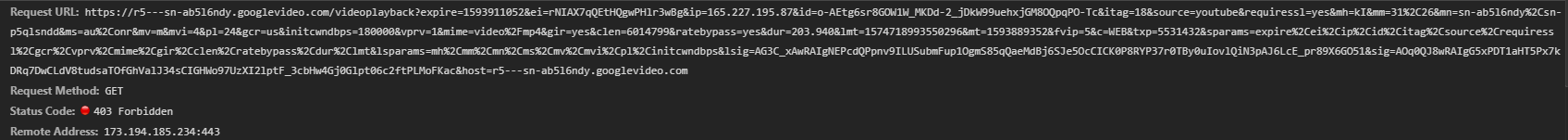 403 on streaming video · Issue #1275 · iv-org/invidious · GitHub