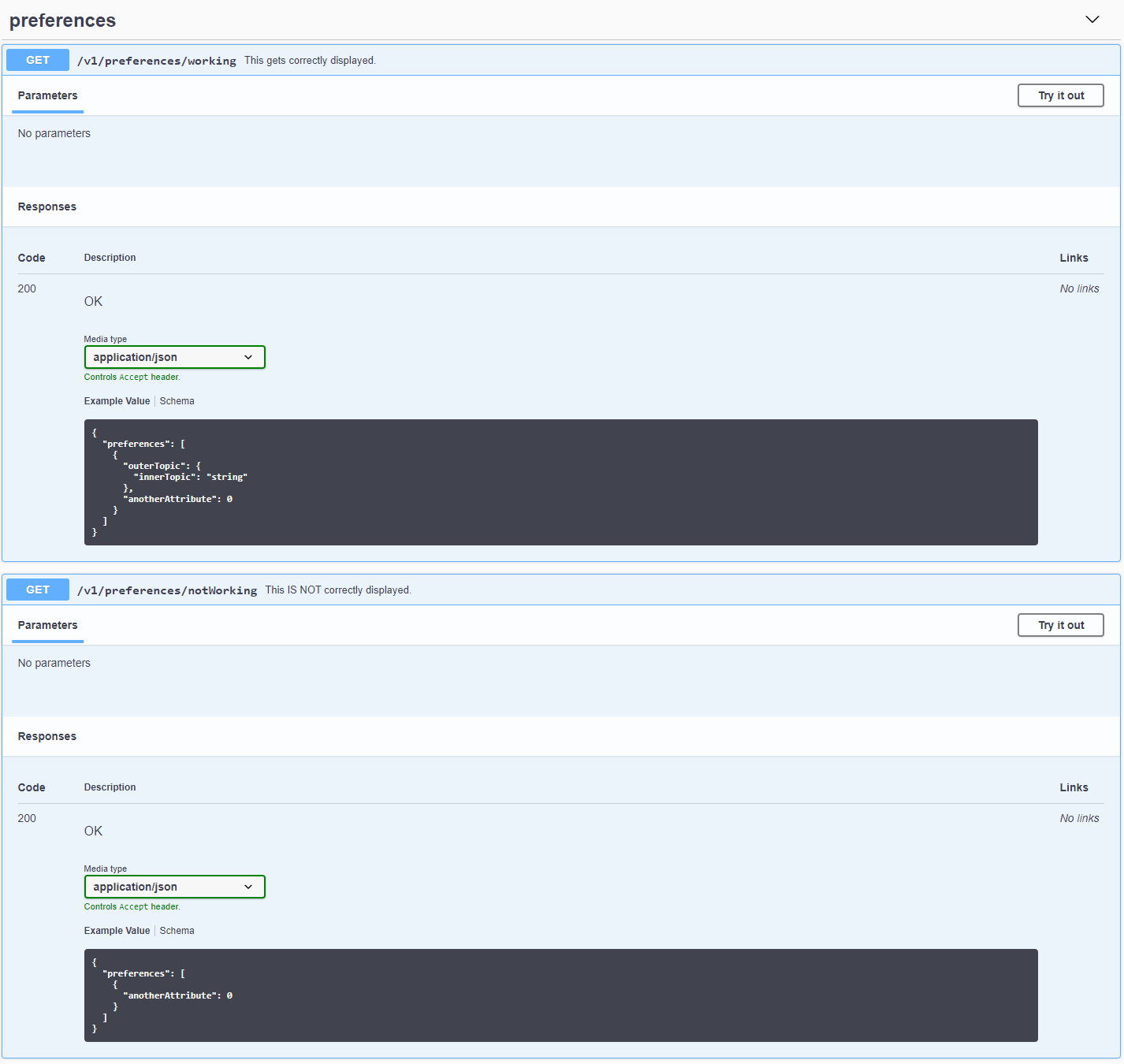 Description Of Certain Nested Structure Causes Ui To Show Wrong