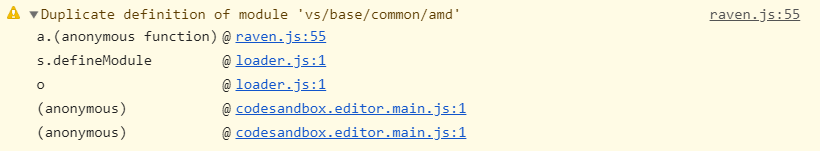 Spurious console.log errors when loading the editor · Issue #1688 · codesandbox/codesandbox ...