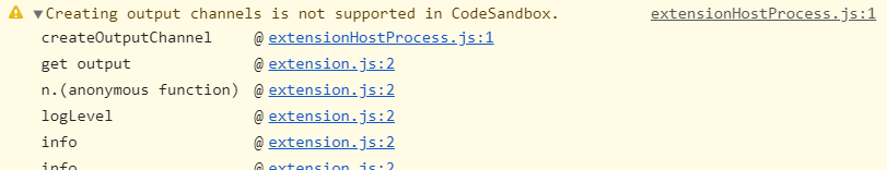 Spurious console.log errors when loading the editor · Issue #1688 · codesandbox/codesandbox ...