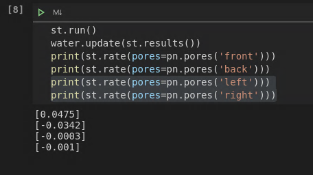 [Question]: Net flow rate is not zero for permeability calculation · Issue #1633 · PMEAL/OpenPNM ...