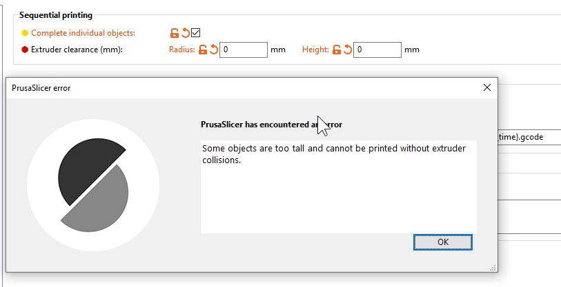 Some objects are too tall and cannot be printed without extruder collisions · Issue #1095 ...
