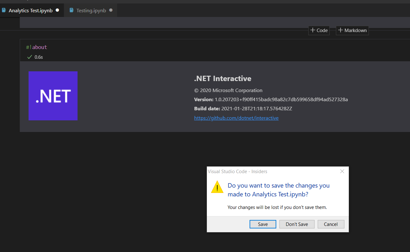 Can't save notebooks: "No file system provider found for resource" · Issue #988 · dotnet ...