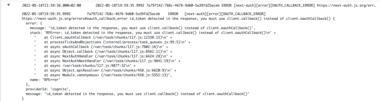 Amazon Cognito + next-auth -> checks.state argument is missing · Issue #4570 · nextauthjs/next ...